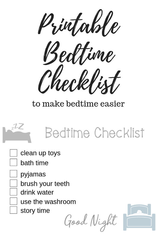 Sleepy, the Goodnight Buddy Plus a Printable Bedtime Checklist # ...
