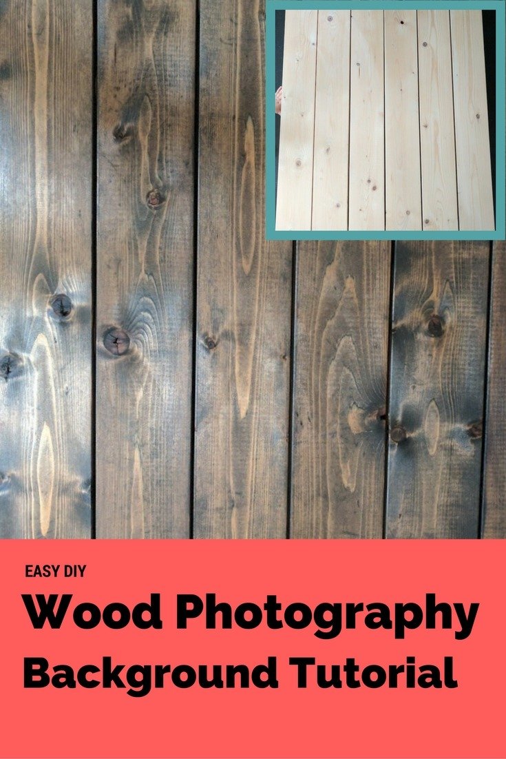 DIY Wood Photography Background Tutorial