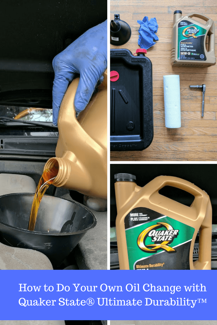 How to Do Your Own Oil Change with Quaker State® Ultimate Durability™