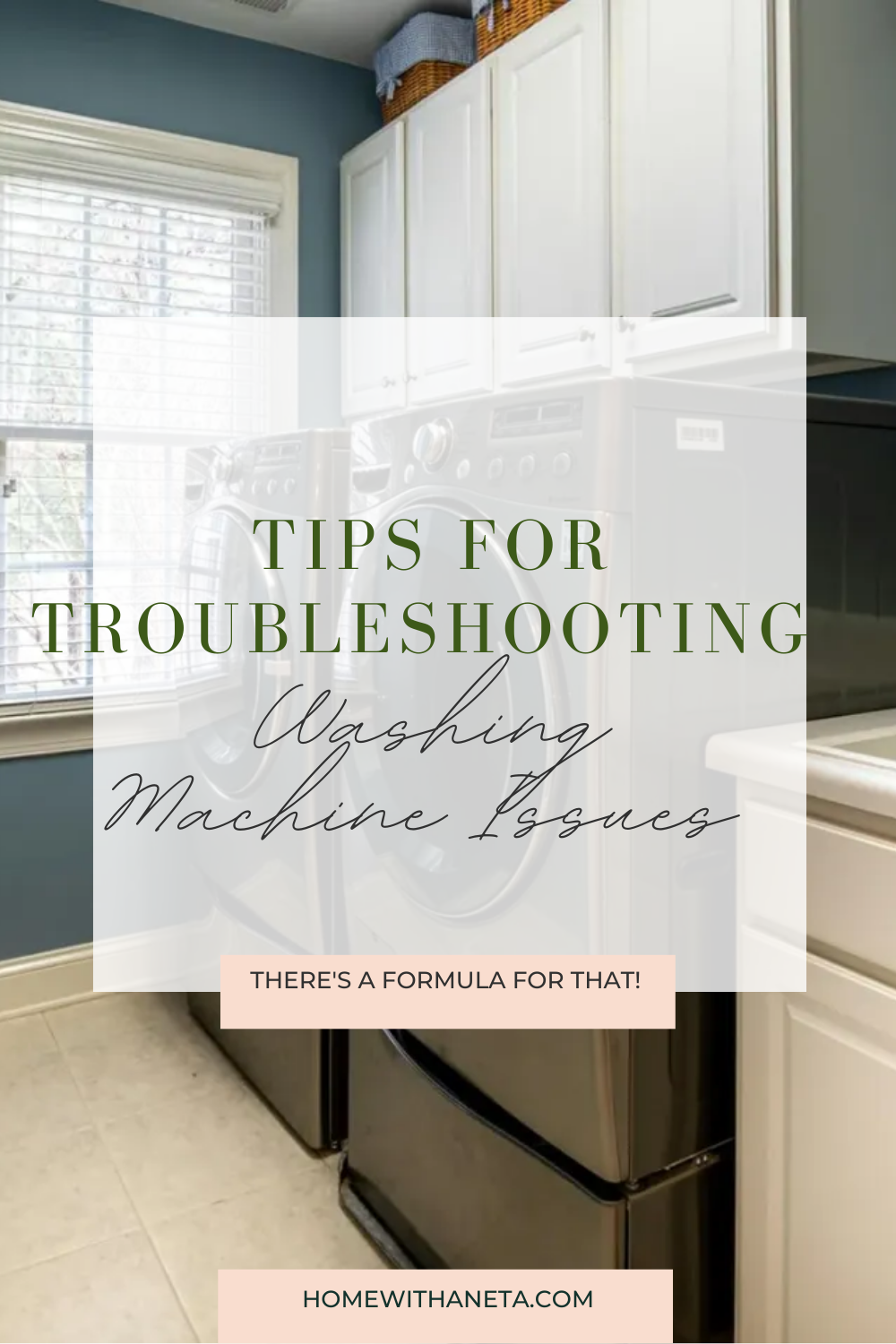 Tips for Troubleshooting Washing Machine Issues